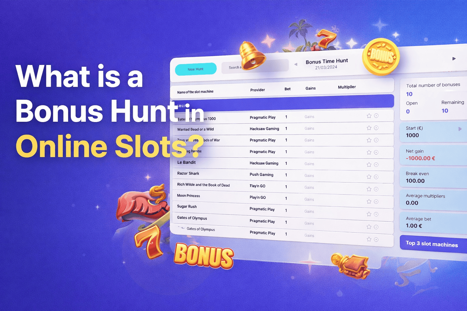 What Is a Bonus Hunt in Online Slots - Definition and Explanation